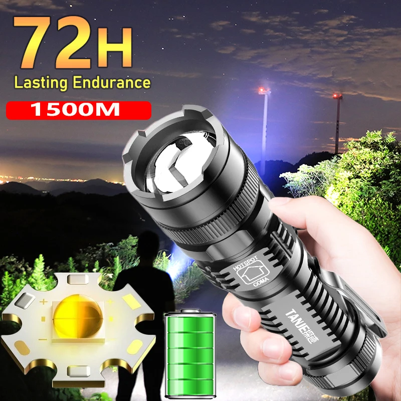 High-Power-Led-Flashlights-T9-Zoomable-USB-RechargeableTorch-Waterproof ...