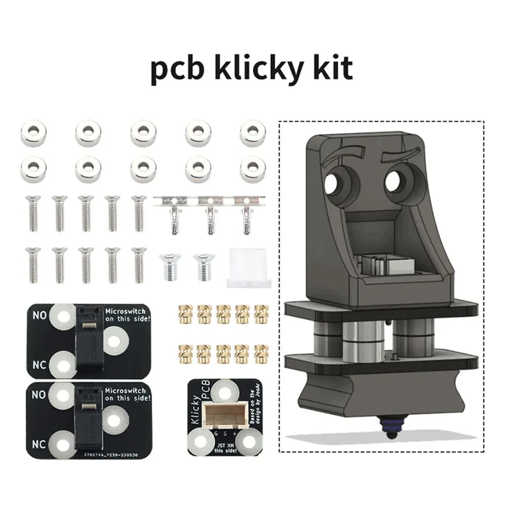 FYSETC PCB Klicky Kit 3D Printer Auto D2F-01/D2F-01L/D2HW-A201D Z Auto ...