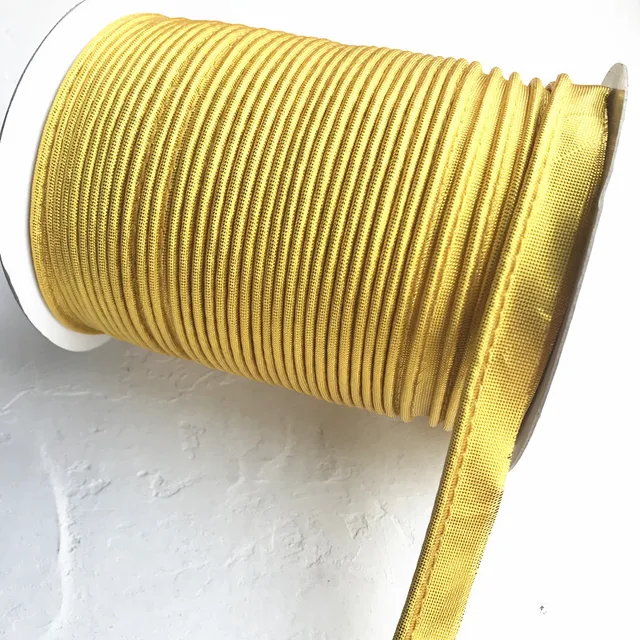 12mm 20Yds 2-64Colors Metallic Bias Piping Cord Handmade For DIY ...