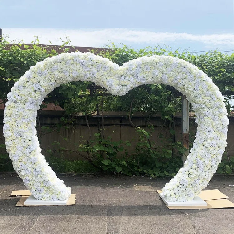 WEDDING-ARCH-HEART-Heart-wedding-arch-white-metal-wedding-arch-heart ...