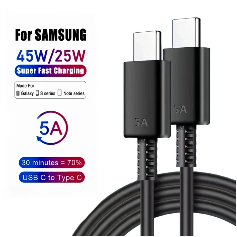 45W-Super-Fast-Charging-Cable-For-Samsung-Galaxy-S20-S21-S22-S23-Ultra ...