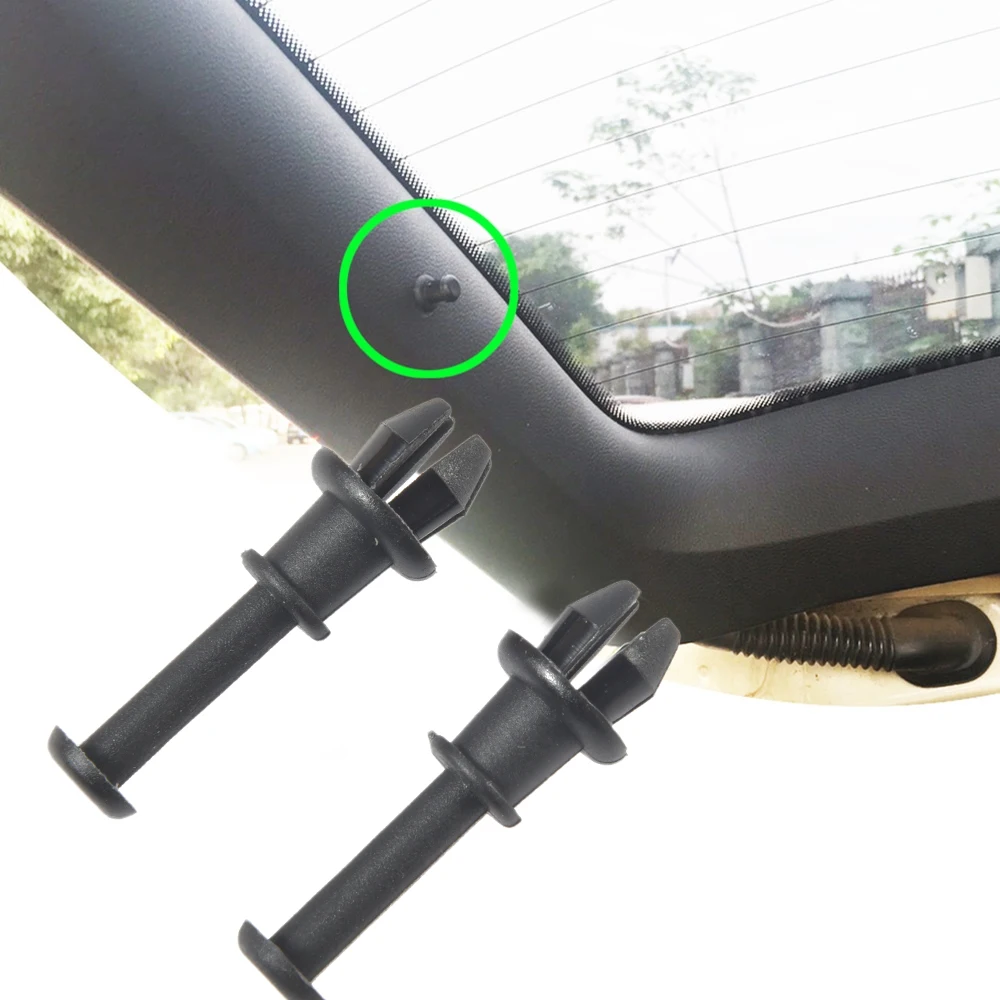 2X for Parcel Shelf String Clips Holder Pivot Hanger Car Accessories ...