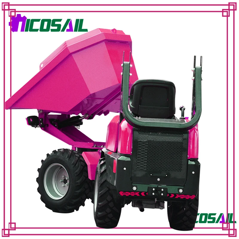 Hot selling and affordable small mini dump truck portable transport ...