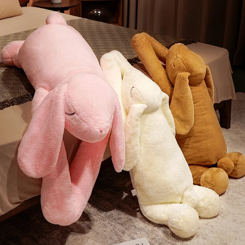 1pc-90-120cm-Giant-Lying-Rabbit-Plush-Toys-Long-Ears-Bunny-Pillow ...