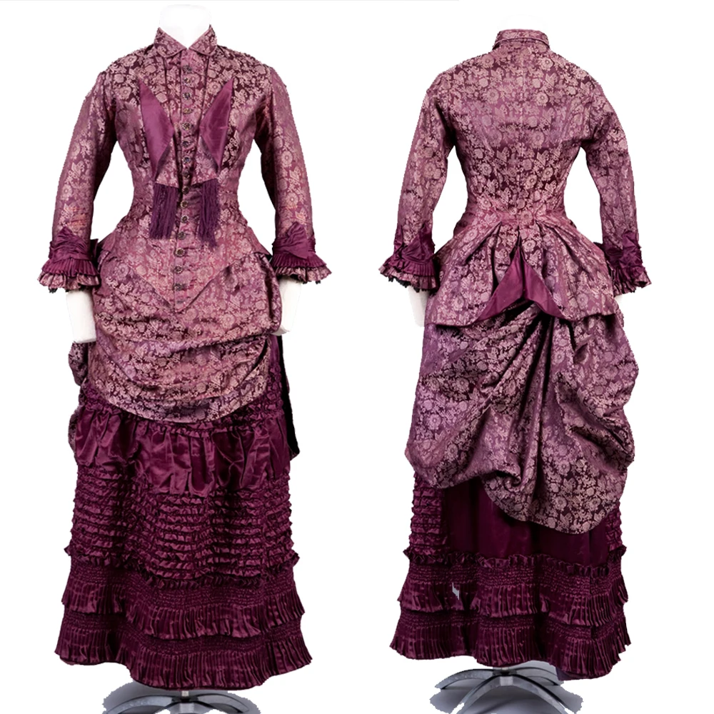 1889-Victorian-Wedding-Dress-Victorian-Gothic-Classic-Long-Dress ...