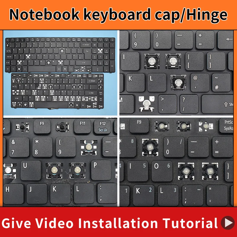 Replacement-Keycap-Key-cap-Hinge-for-Acer-Aspire-5750-5750G-5253-5333 ...