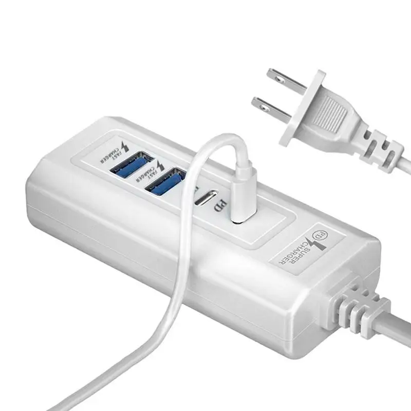 20W-Multi-Ports-Charging-Socket-PD-Dorm-Essentials-Socket-Phone ...