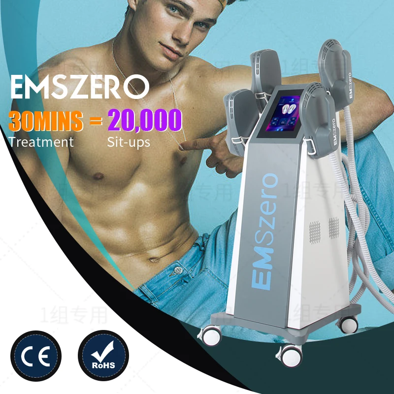 2024-EMSzero-6500W-14-Tesla-NEO-EMS-Body-Sculpt-Machine-with-4Handles ...