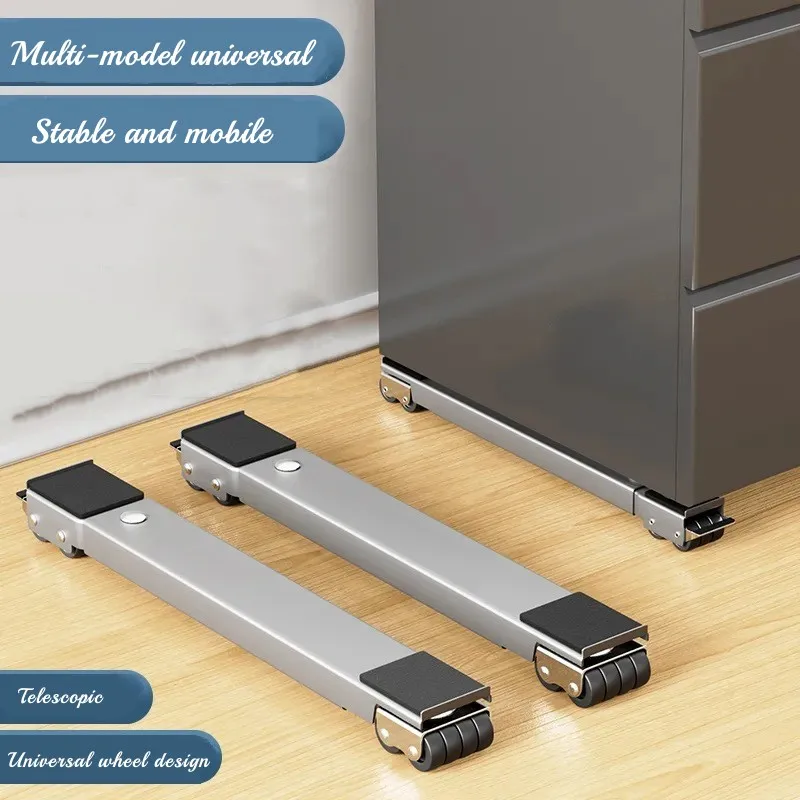 Washing-Machine-with-Pulley-Base-Bracket-24-Universal-Wheels-Adjustable ...