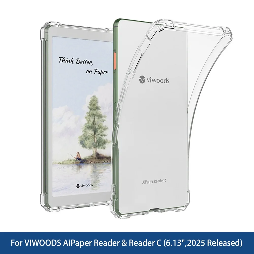 Clear Case for VIWOODS AiPaper Reader & AiPaper Reader C, 6.13",Ultra ...