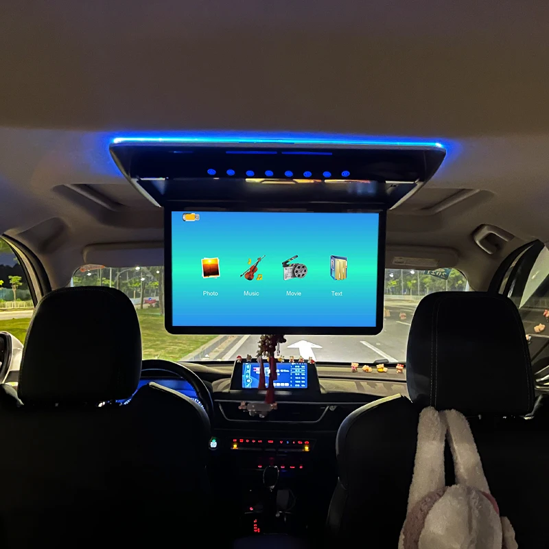 14-monitor-de-carro-inteligente-tv-digital-teto-montagem-no-teto-do ...