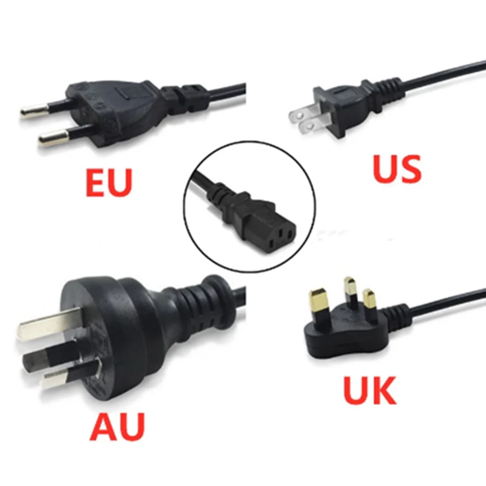 5pcs-Wholesale-AC-Power-Cord-cable-for-laptop-adapter-lead-Adapter-EU ...