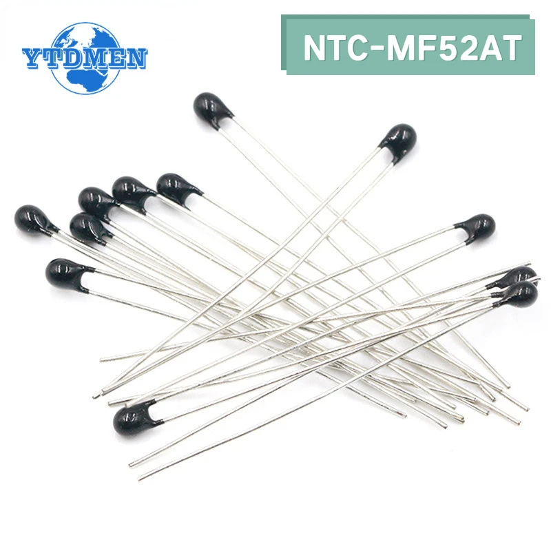 20PCS NTC Thermistor 10K NTC-MF52AT MF52 Thermal Resistor 1K 2K 3K 4.7K ...