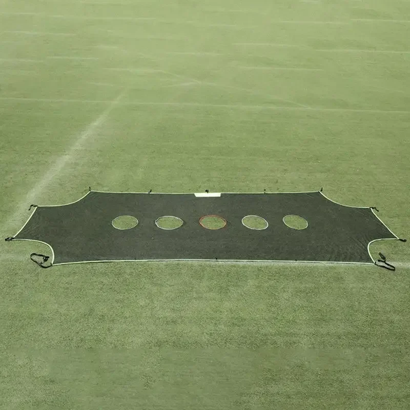 Portería de fútbol de 5 hoyos, red de entrenamiento de precisión con ...