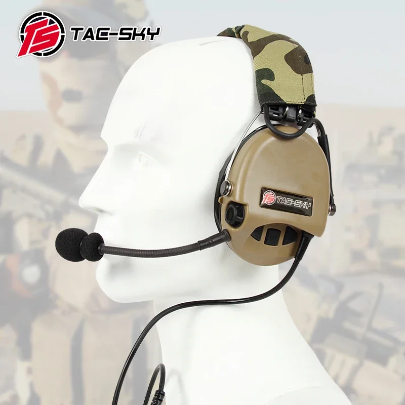 TAC-SKY-Tactical-Headphones-TCI-LIBERATOR-II-Silicone-Earmuffs-Walkie ...