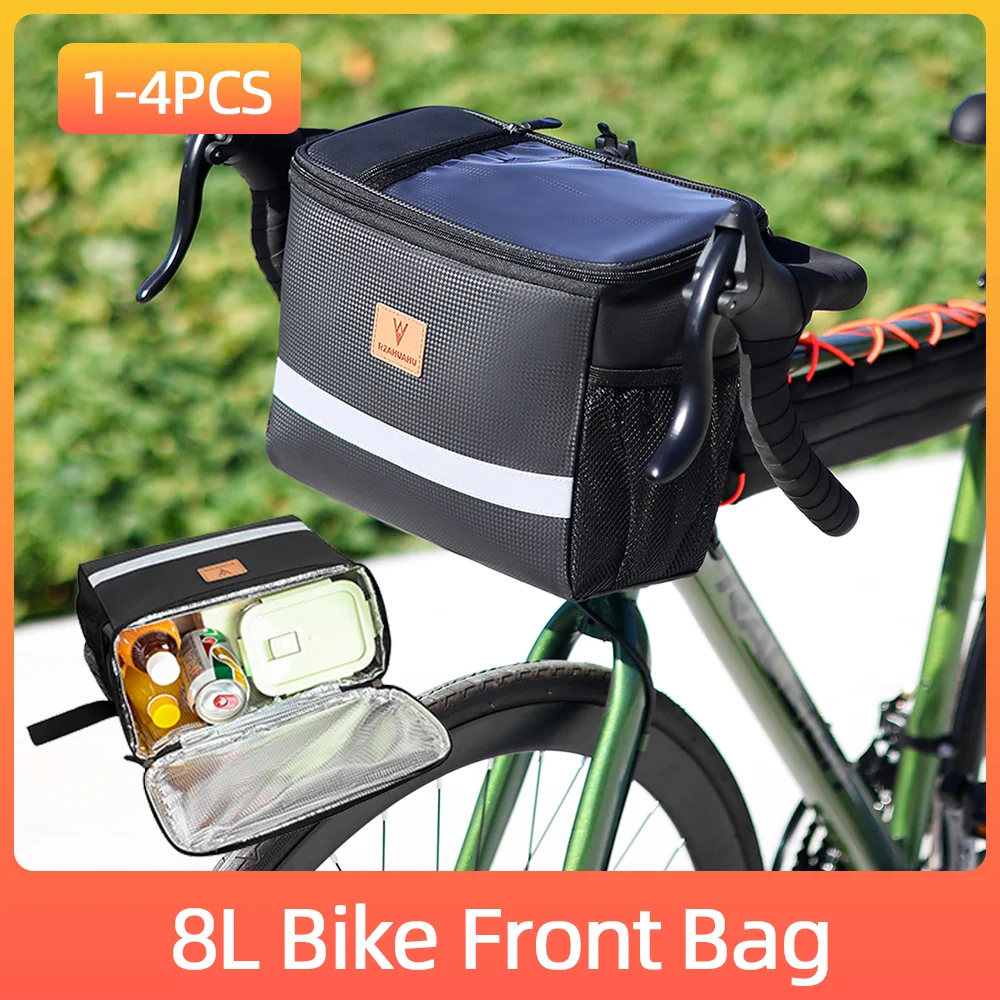 Insulated Trunk Cooler Bag 8L Cycling Bicycle Rear Rack Luggage Bag ...