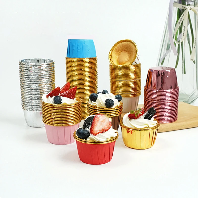 50-Pcs-Cake-Paper-Cups-Rolled-Mouth-Cups-Medium-and-Large-Cake-High ...