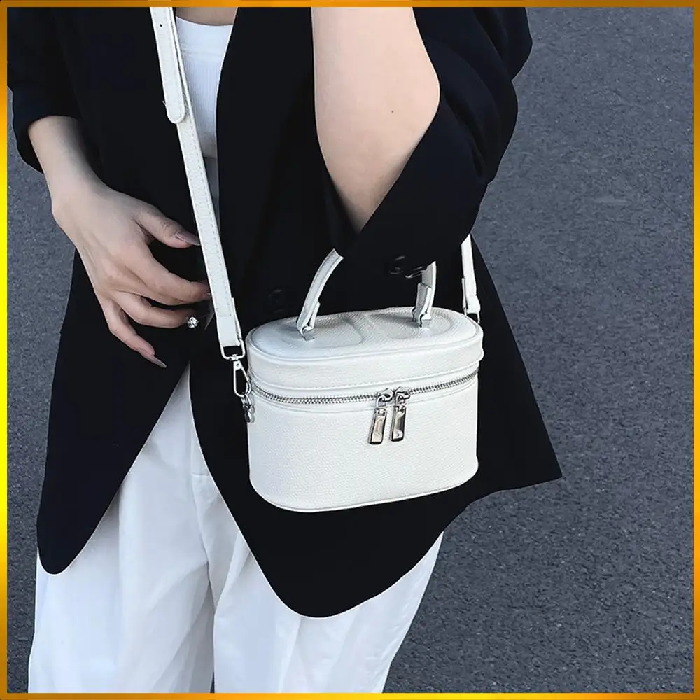 Square Box Bag Crossbody Purse Trendy Top-Handle Pouch Purse Designer ...