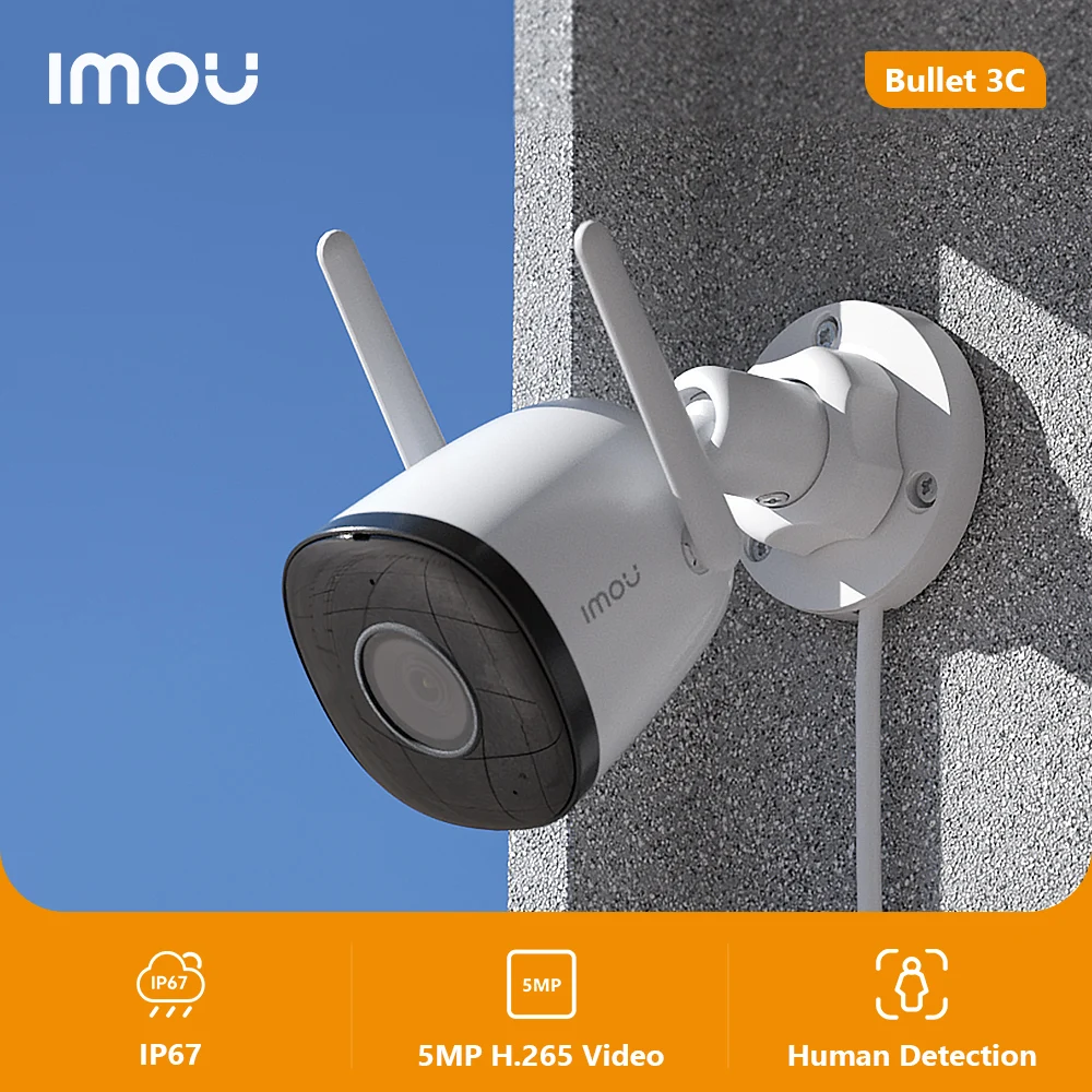 IMOU-Bullet-3C-3MP-5MP-Wifi-IP-Camera-Automatic-Tracking-Human ...