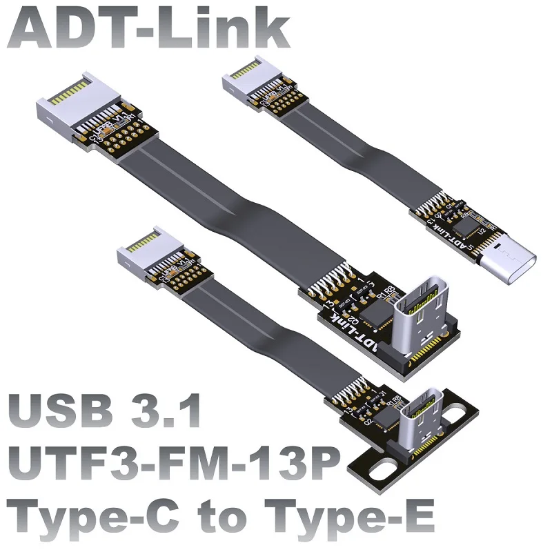 ADT-Link-USB-3-1-Type-E-Male-to-Type-C-Female-Transfer-Wire-Adapter ...