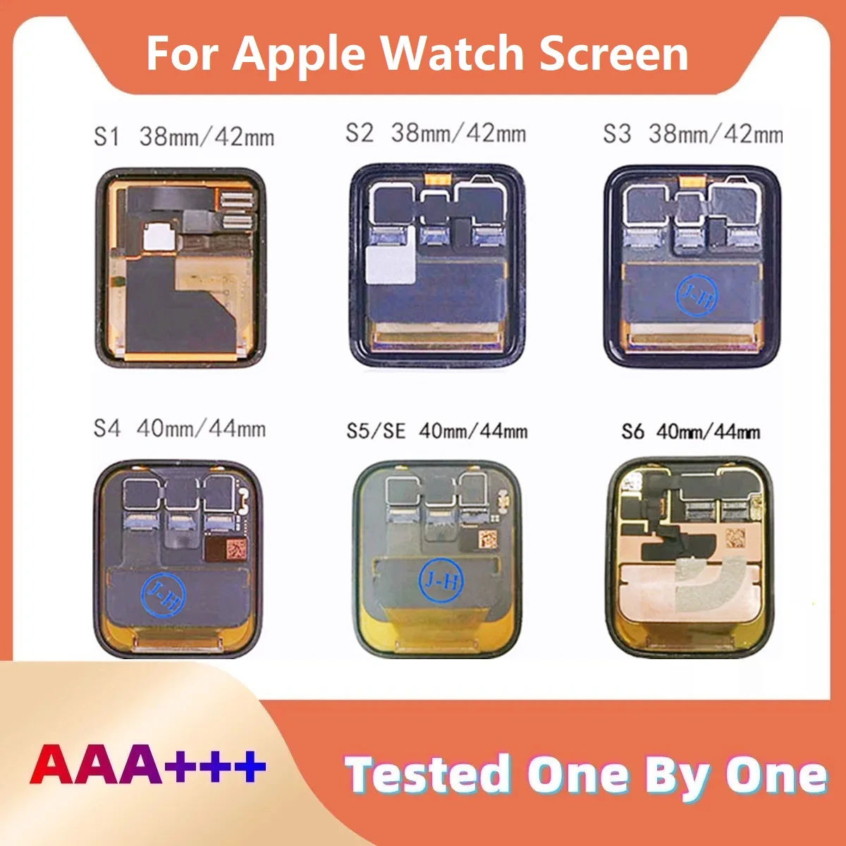 OEM-Replacement-Digitizer-Screen-Display-LCD-For-Apple-Watch-Series-1-2 ...