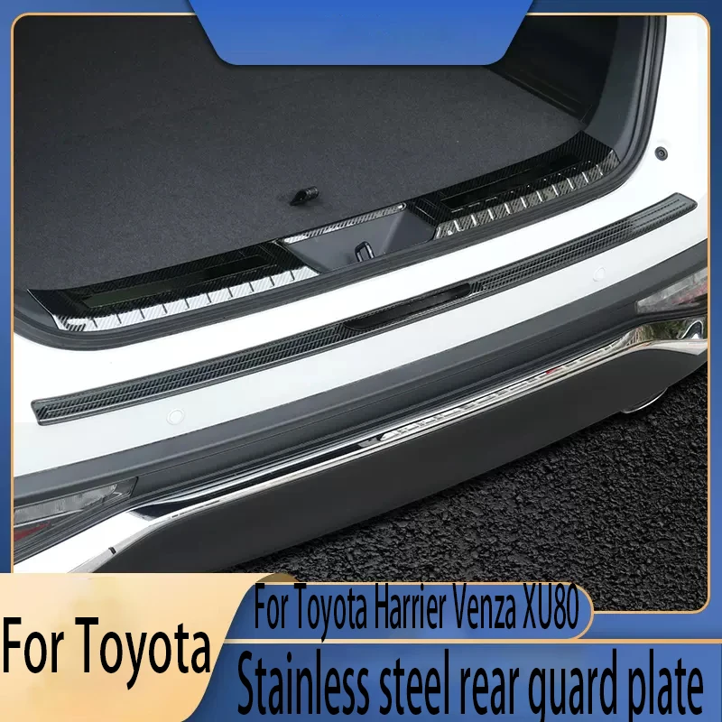 For-Toyota-Harrier-Venza-XU80-2020-2022-2024-Stainless-material-sticker ...
