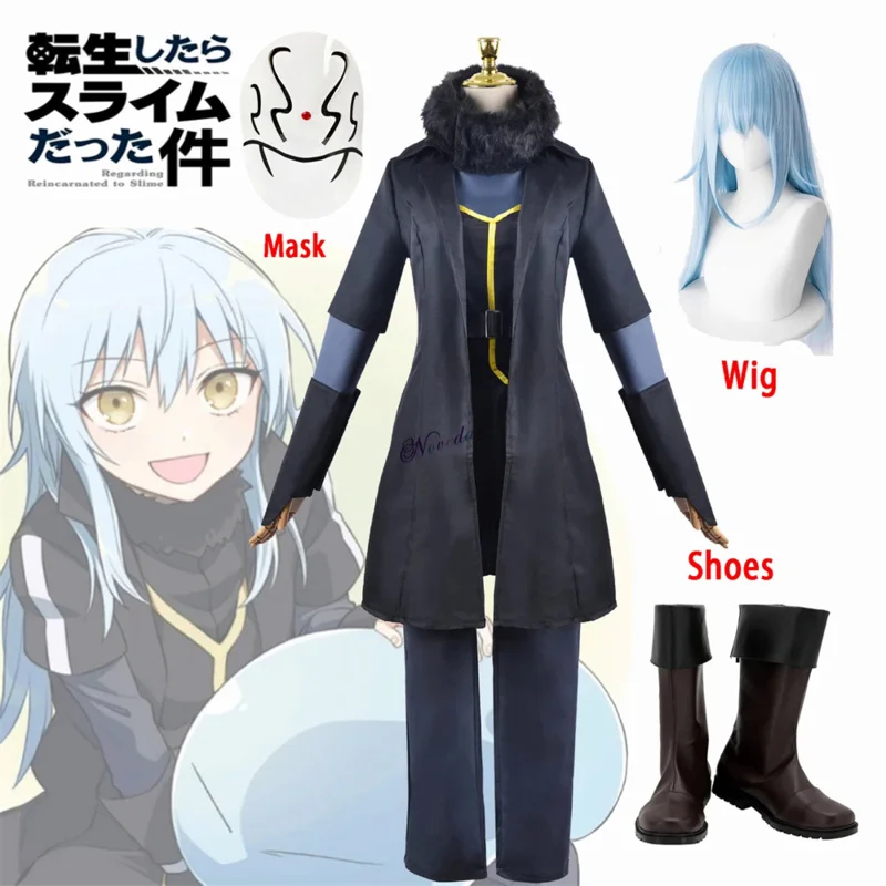 Anime That Time I Got Reincarnated As A Slime Rimuru Tempest Cosplay