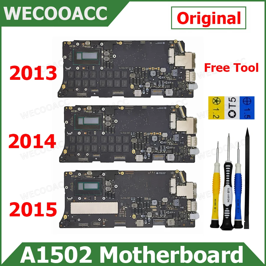 Original-A1502-Motherboard-For-Macbook-Pro-13-A1502-Logic-Board-i5-i7 ...