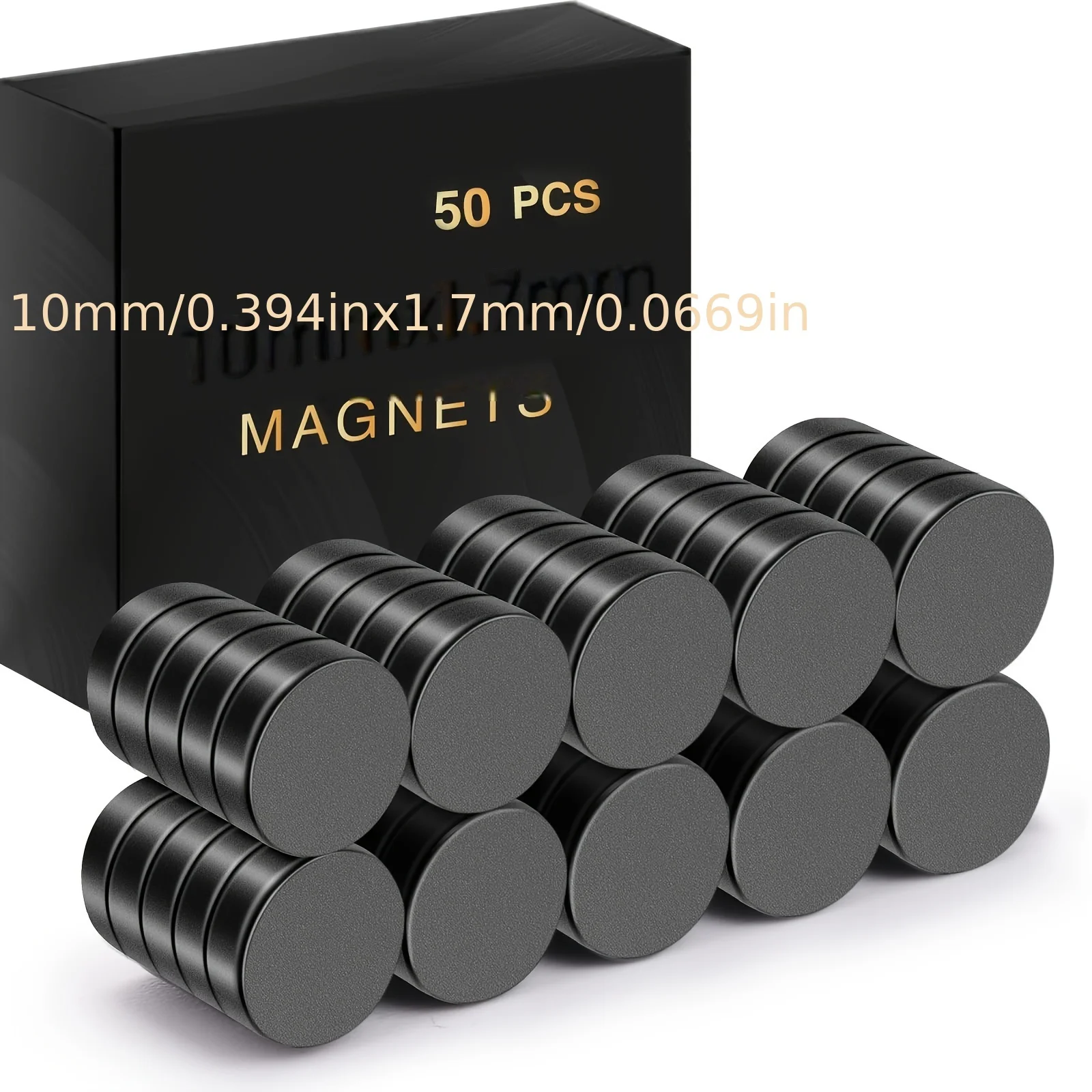 50pcs-Magnets-Small-Round-Magnets-Multi-Use-Premium-Epoxy-Coating ...