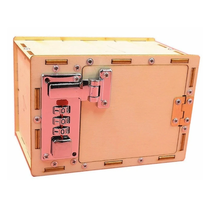DIY-Safety-Box-Model-Kits-Strongbox-Cryptex-Mechanical-Toy-Brain ...