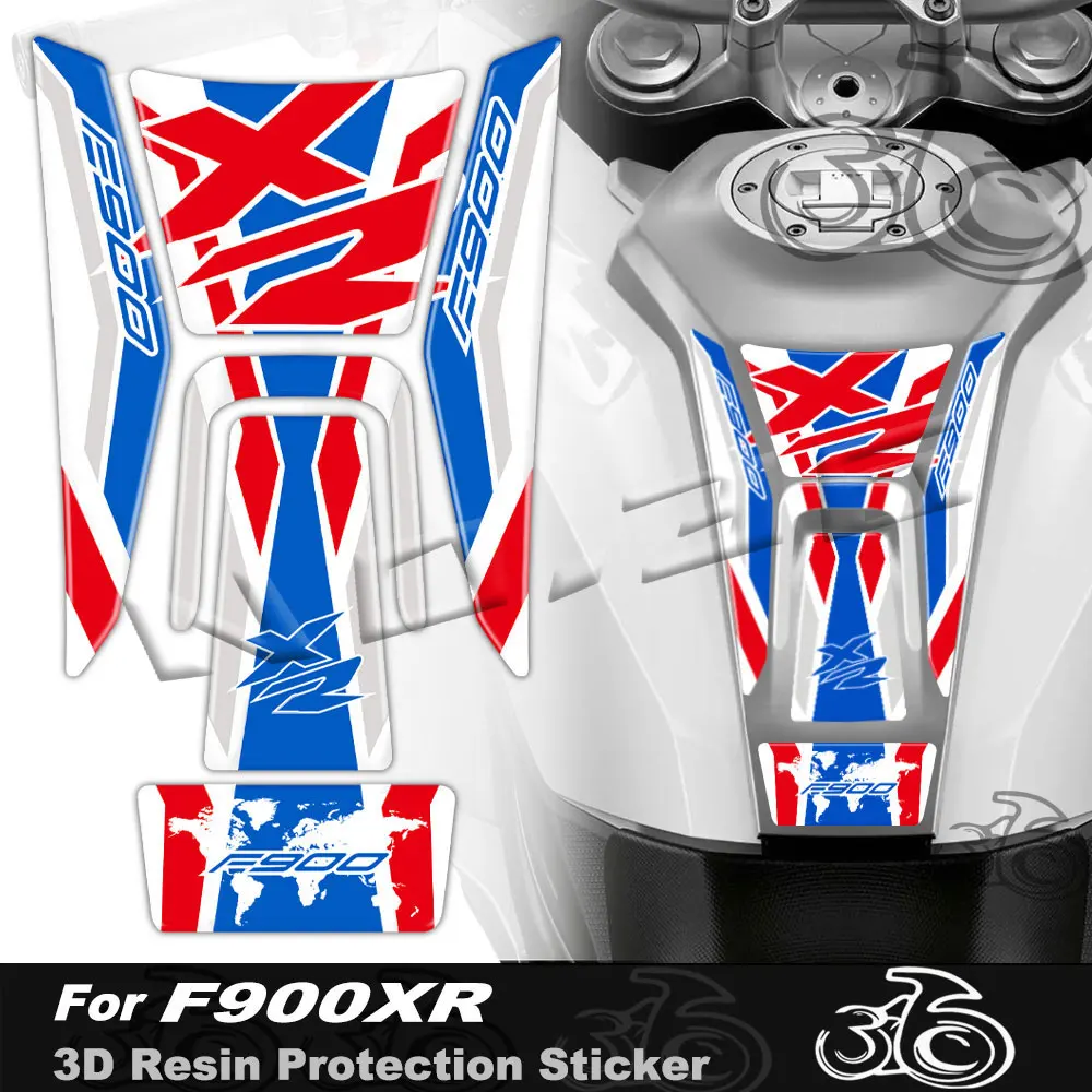 For-BMW-F900XR-F900-XR-F-900-XR-2020-2023-3D-Motorcycle-Fuel-Tank-Pad ...