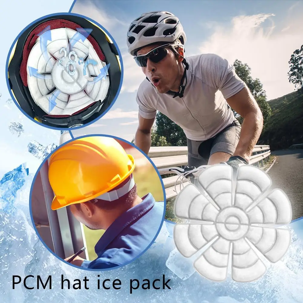 Motorcycle-Helmet-Padding-PCM-Ice-Caps-Mat-Motorcycle-Safety-Protection ...
