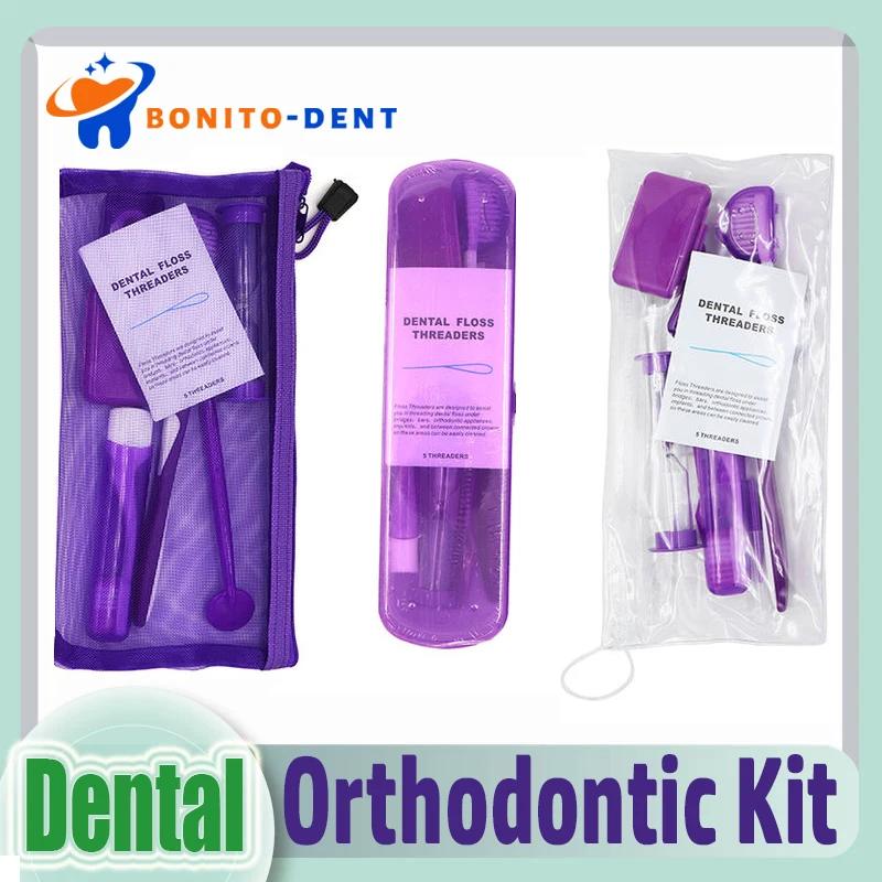8pcs-Personal-Oral-Hygiene-Kit-Easy-To-Carry-Orthodontic-Oral-Travel ...