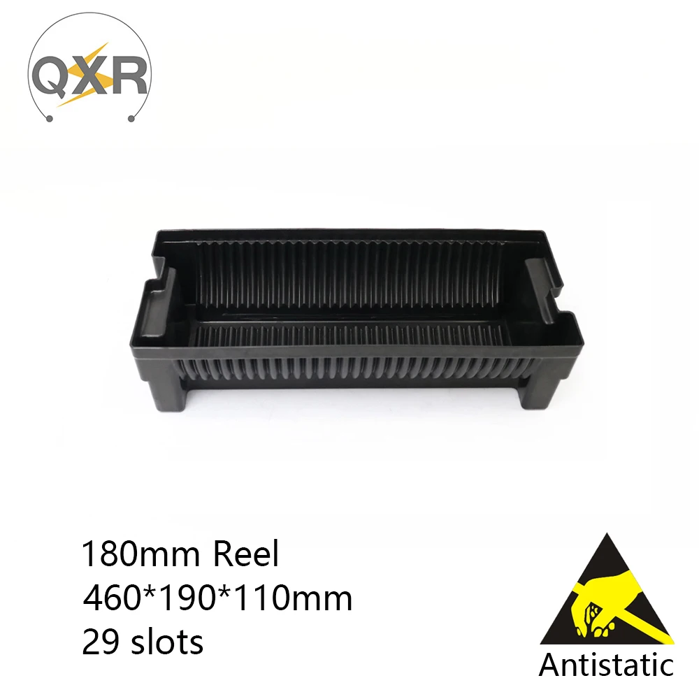 Q-RT2-ESD-SMD-SMT-Reel-Storage-Rack-for-180mm-Disk-29-Slots-Antistatic ...