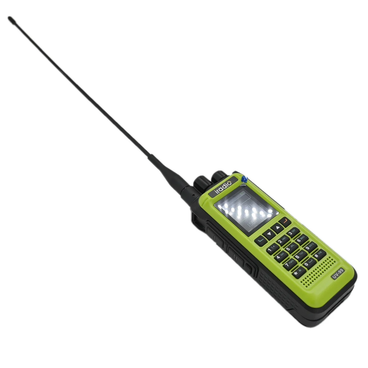 UV99 Handheld Two Way Radio Green 20W Long Distance UHF VHF IP67 ...