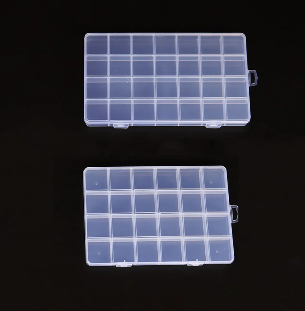 Caja-de-almacenamiento-de-abalorios-de-joyer-a-de-partici-n-de-pl-stico ...