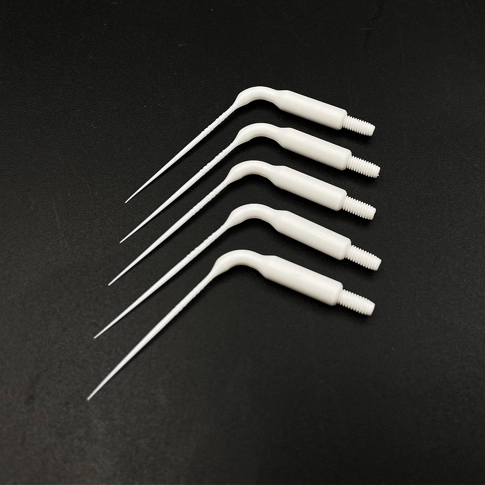 5pcs Dental Plastic Sonic Powered Endo Irrigation Tips Fit For ...