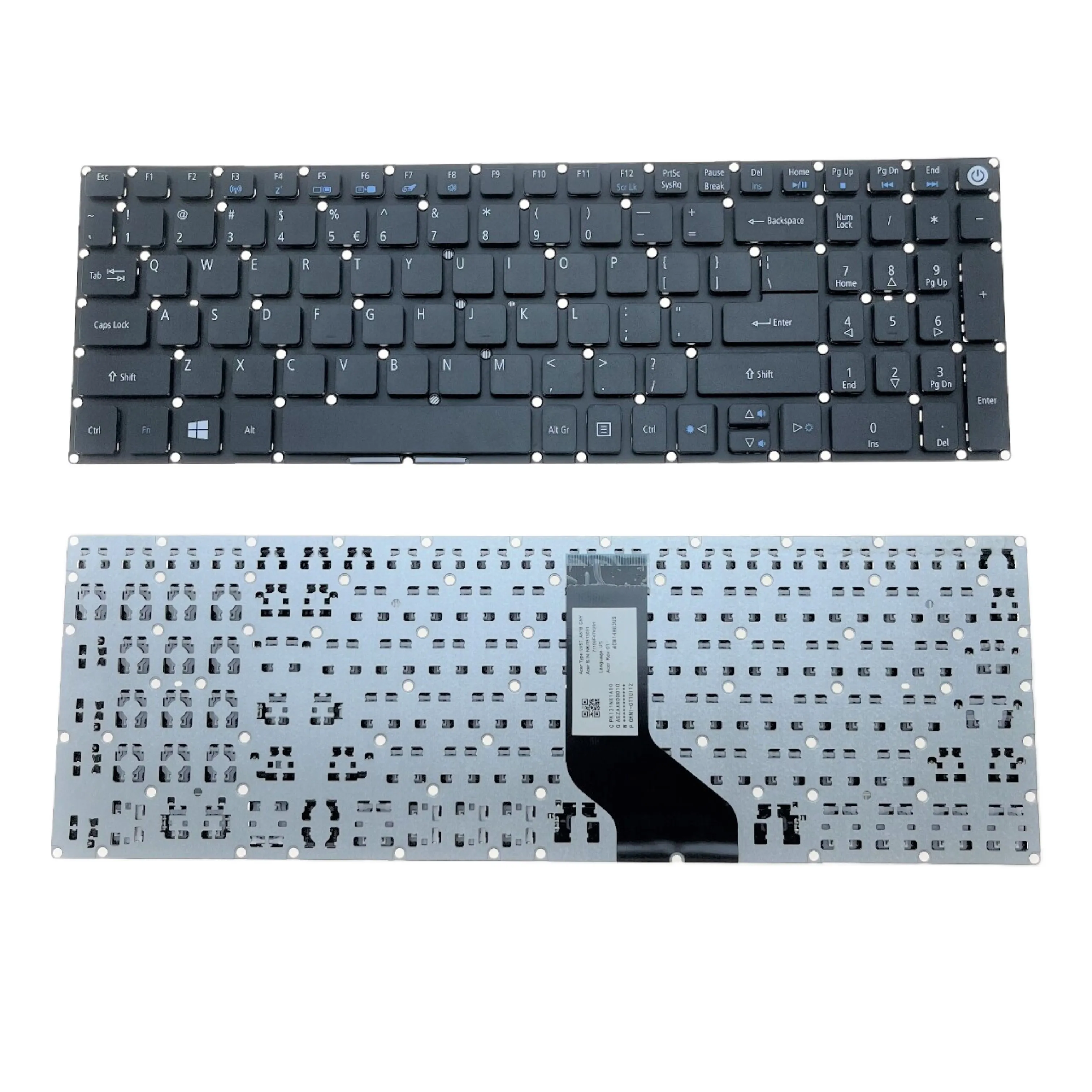 New/orig Us Laptop Keyboard For Acer Aspire E5-573 E5-722 E5-772 E5-522 ...