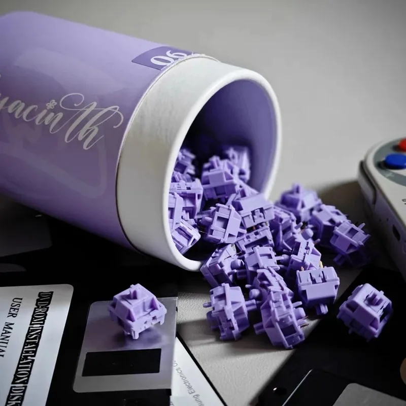 Hyacinth-Switch-V2U-Linear-DIY-Custom-Mechanical-Keyboard-5Pin-Switches ...