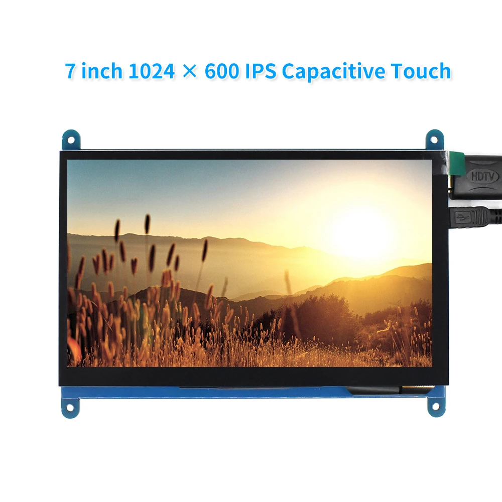 7 Inch 1024*600 Ips Capacitive Touch Panel Tft Lcd Module Screen ...