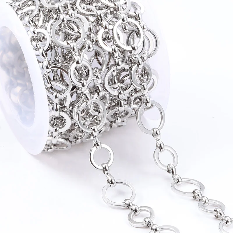 1Meters-Stainless-Steel-Big-Small-Rings-Chains-For-DIY-Jewelry-Making ...
