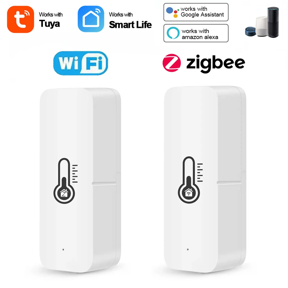 Ihomecam Temperature Sensor | Zigbee Temperature Sensor | Hygrometer ...