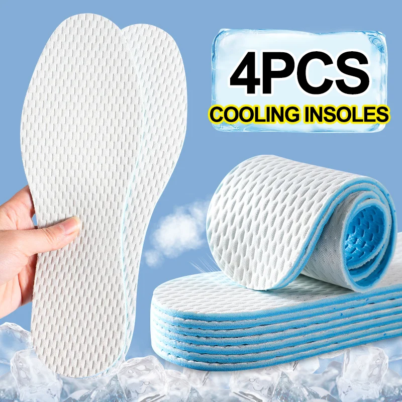 Summer-Cooling-Sponge-Insoles-Deodorizing-Sweat-absorbing-Soft-Latex ...