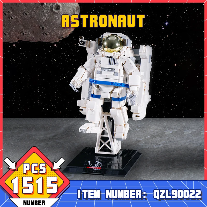 QZL90022-Space-Exploring-Astronaut-Model-Building-Blocks-DIY-Spaceman ...