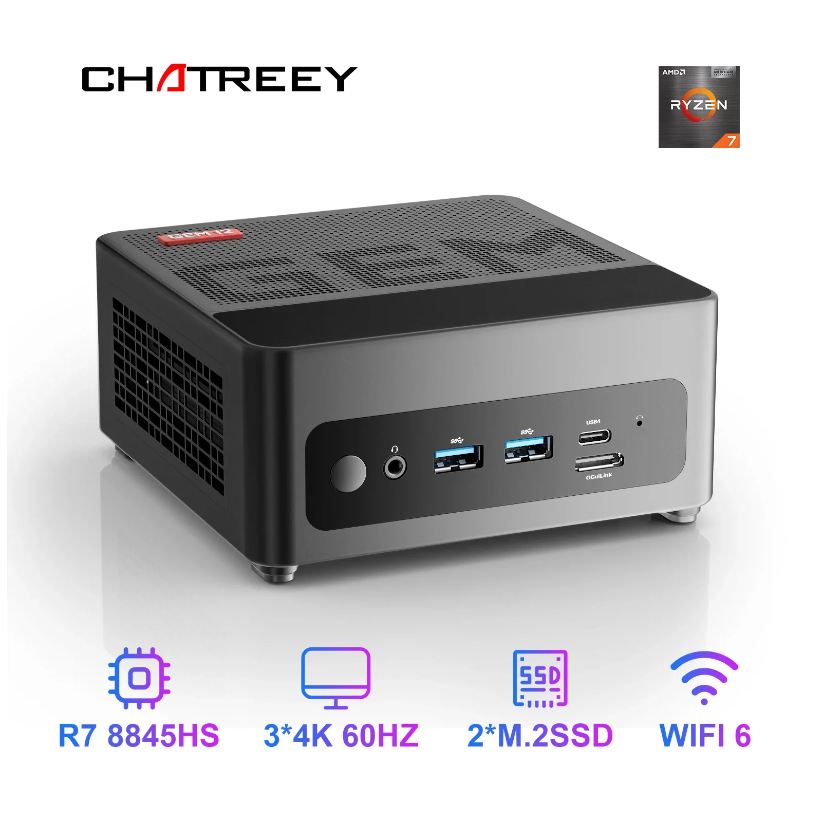 Chatreey-GEM-Mini-PC-R7-7840HS-780M-R9-6900HX-680M-Gaming-Desktop ...