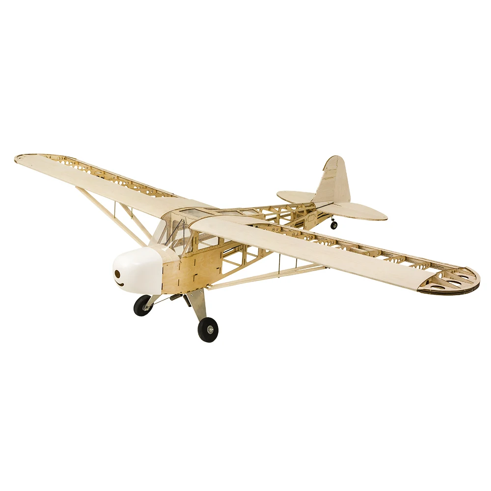Piper-J-3-Cub-J3-Balsa-Wood-RC-Airplane-Laser-Cut-Kit-1800mm-70 ...