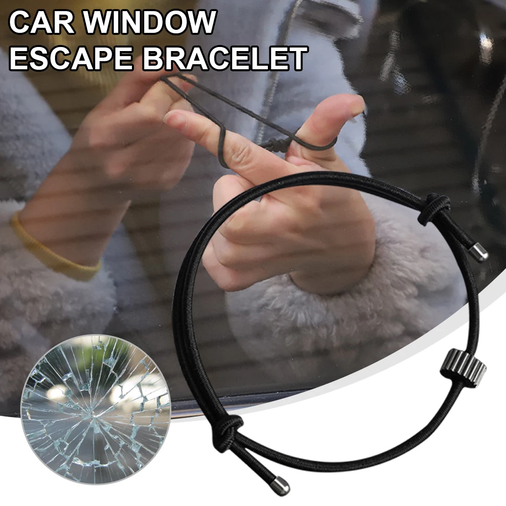 New-Car-Window-Glass-Breaker-Bracelet-Wrist-Strap-with-Tungsten-Carbide ...