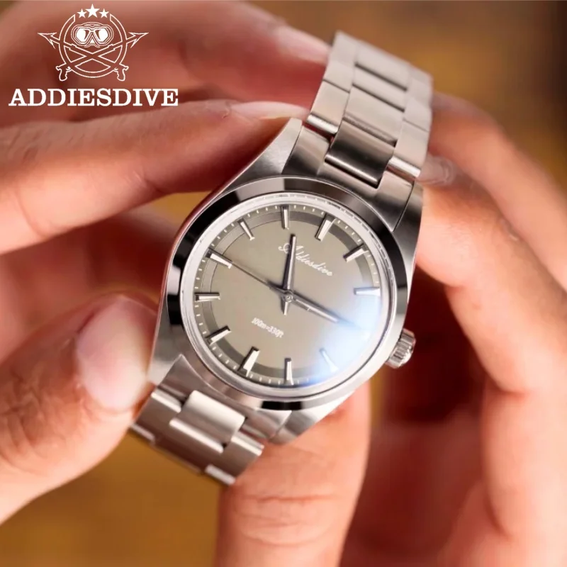 ADDIESDIVE AD2066 Men's Luxury Watch VH31 10Bar Waterproof BGW9 Super ...