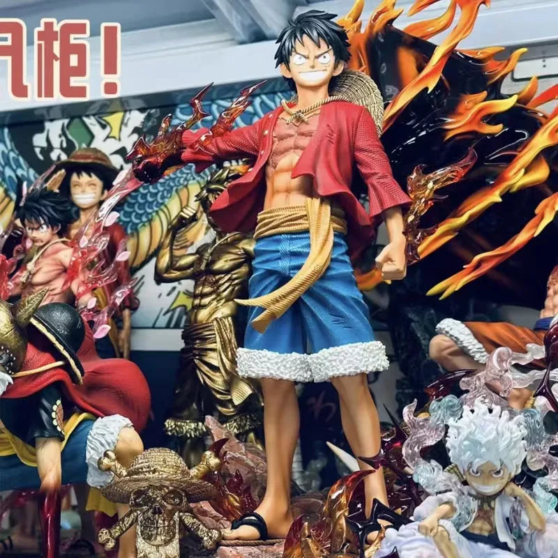 Luffy-de-postura-de-pie-de-una-pieza-sombrero-de-meteorito-de-guila-de ...