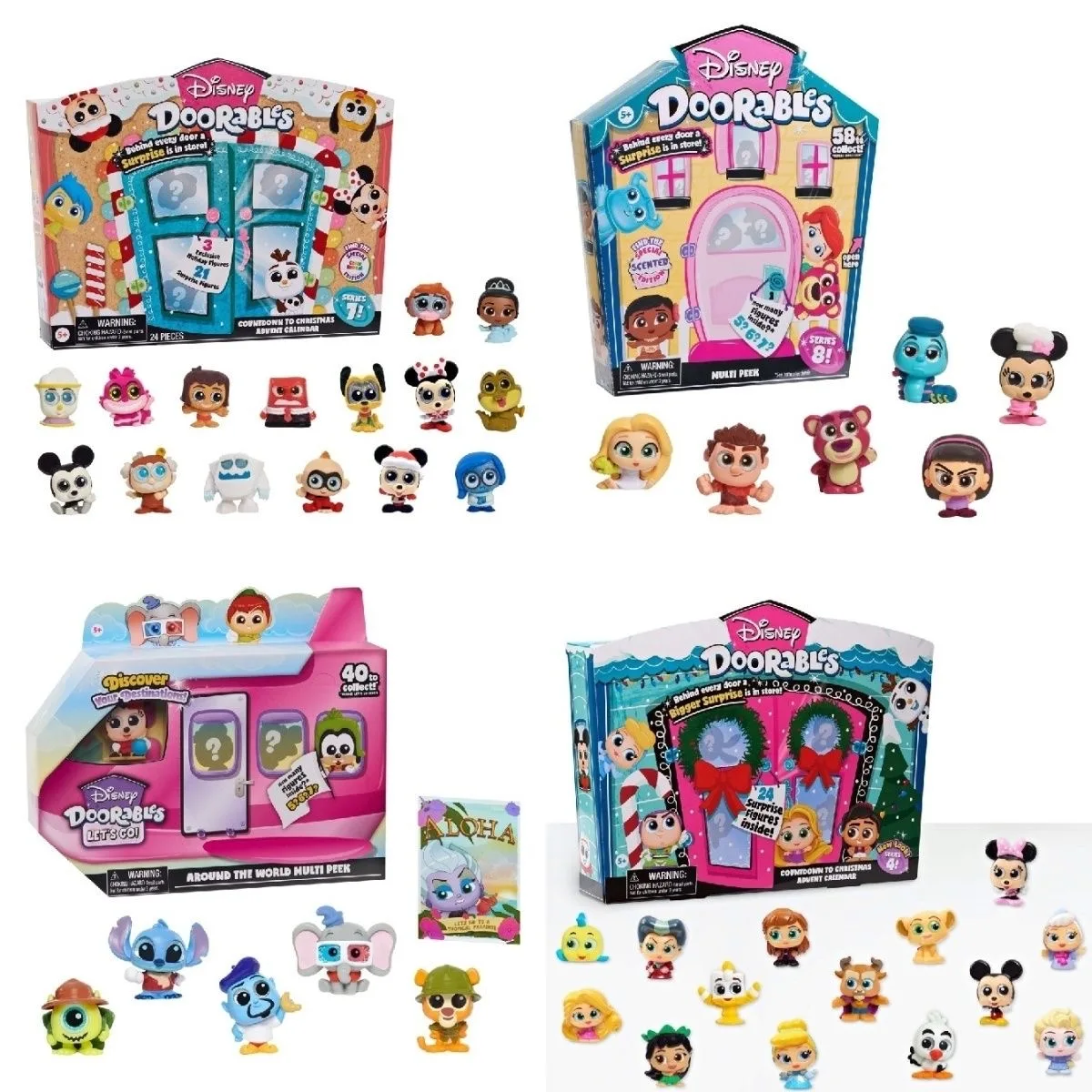 Disney-Doorables-Stitch-Blind-Box-Figure-Toys-UP-Inside-Out-Frozen ...